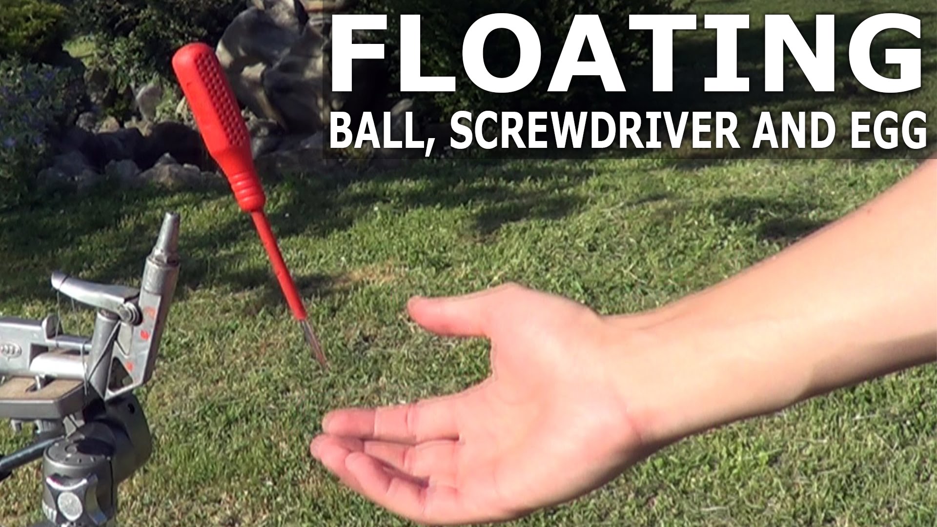 Floating Ball Screwdriver and Egg | Home Science